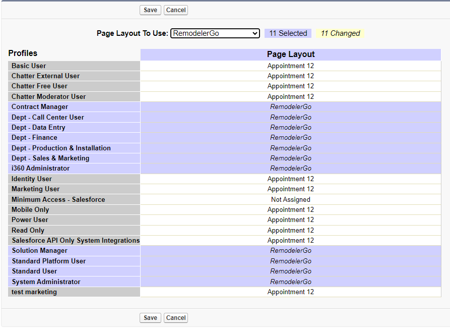 Salesforce Classic RemodelerGo Setup Guide – RemodelerGo